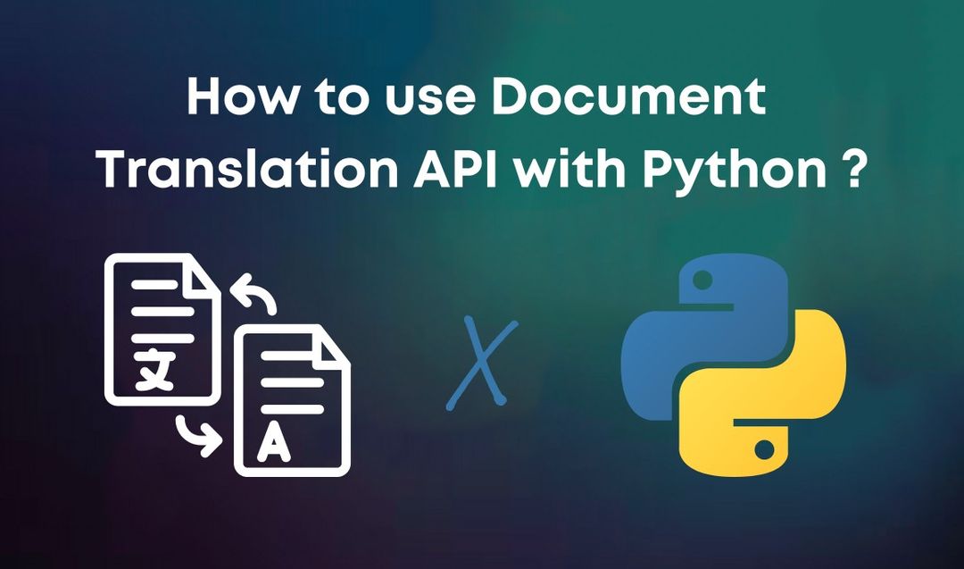 How to translate a document with Python?